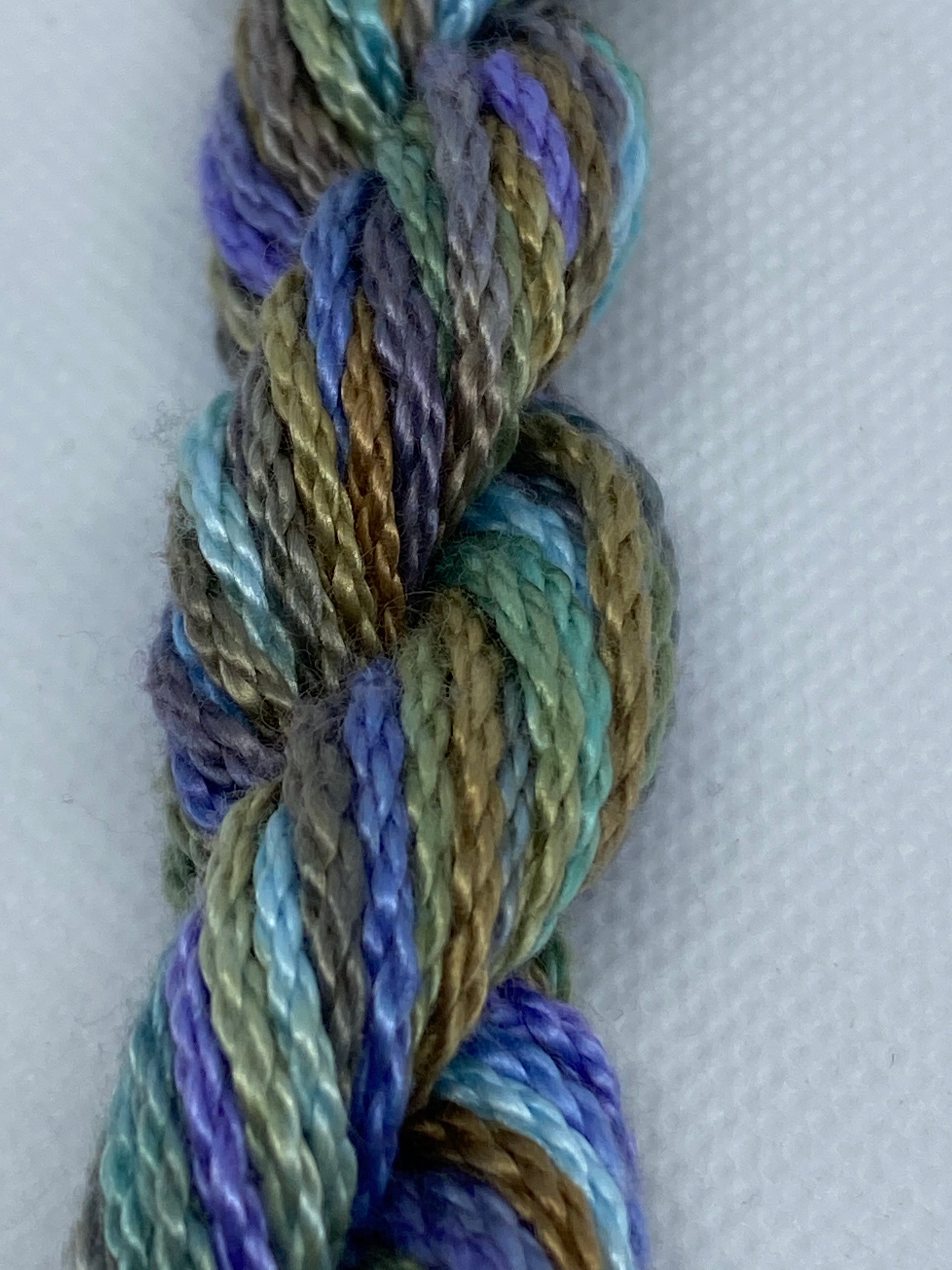 Lexi's Blue 289 - Watercolors - The Caron Collection | Seashell Stitching